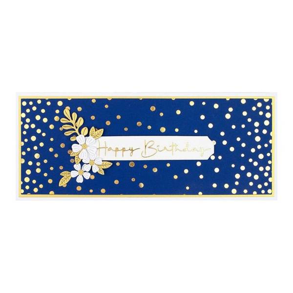 Spellbinders Slimline Confetti Background Hot Foil Plate - Papiria